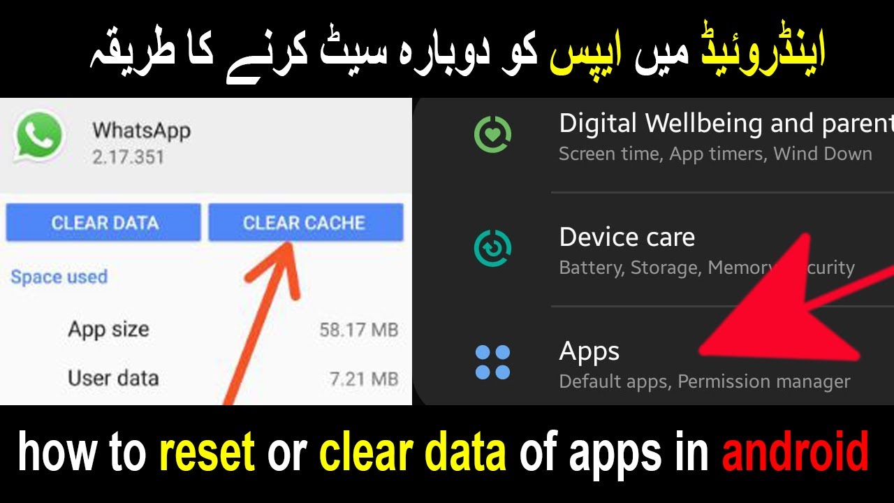 How to Reset or Clear Data of Apps in Android | Android mein Apps ko ...