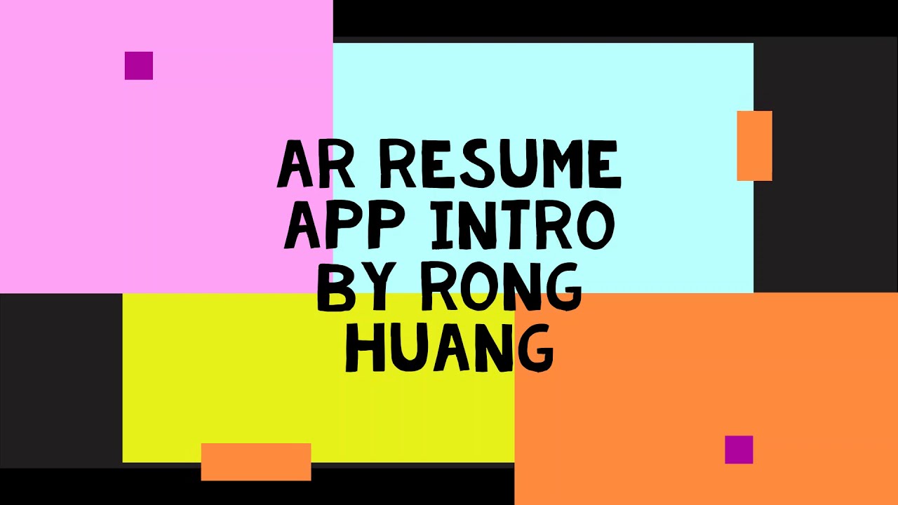 Augumented Reality: AR Resume | AR Business Card - YouTube