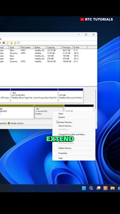 How to Merge or Combine Partitions in Windows PC - YouTube