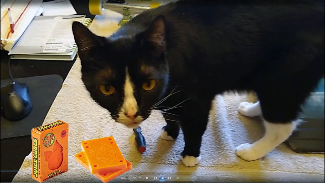 OJ Juice Cubes for skateboarding - YouTube