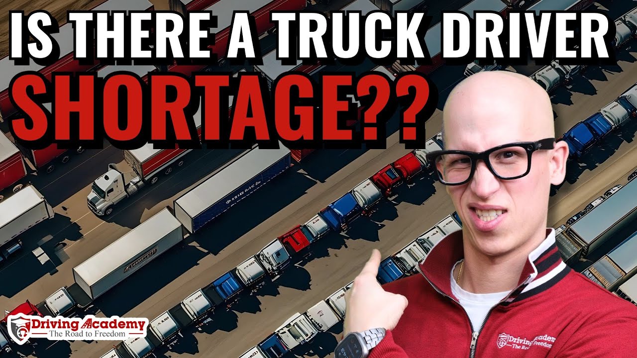STOP SAYING THERE'S A TRUCK DRIVER SHORTAGE! BUT MAYBE THERE IS...😏 ...