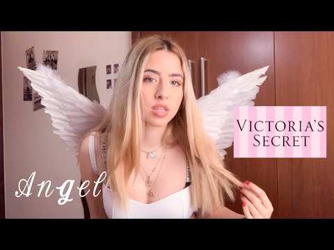 Turning myself into a Victoria’s Secret Angel 👼🏻🤍 GRWM~ Anastasia Hat