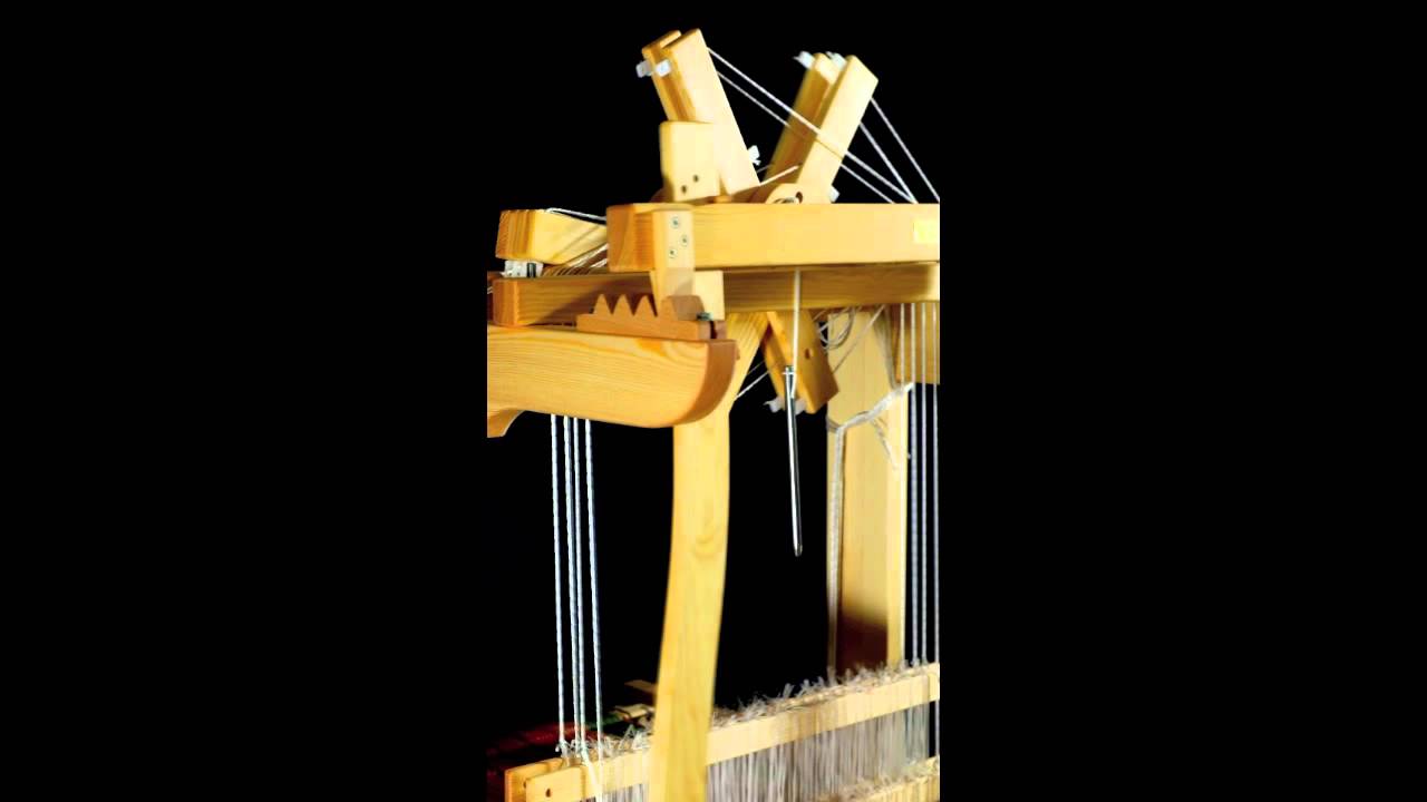 Öxabäck Lilla loom - Vävstuga store demo - YouTube