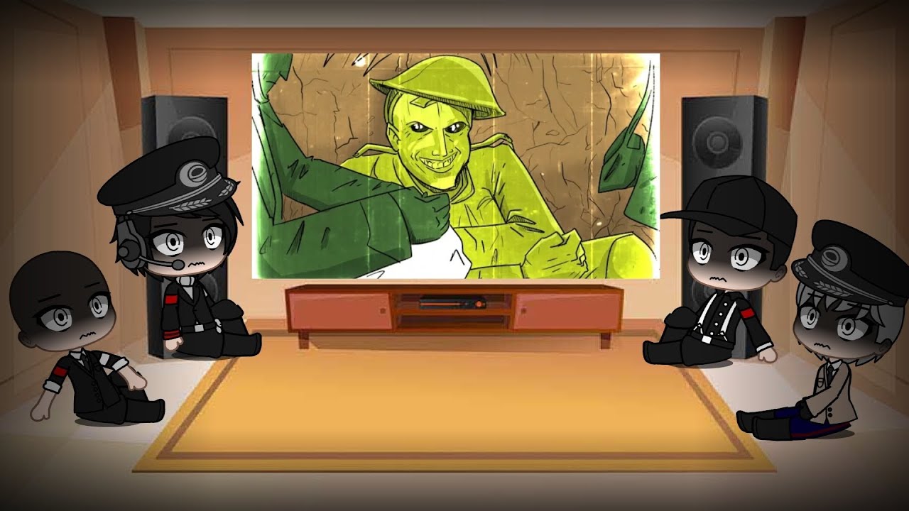 WW2 Germans react to SCP 106 (The Young Man) - YouTube