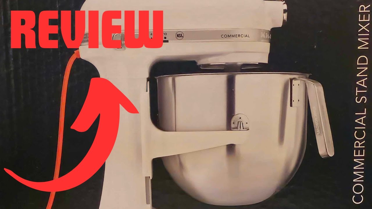KitchenAid commercial 8QT, Unboxing and review - YouTube