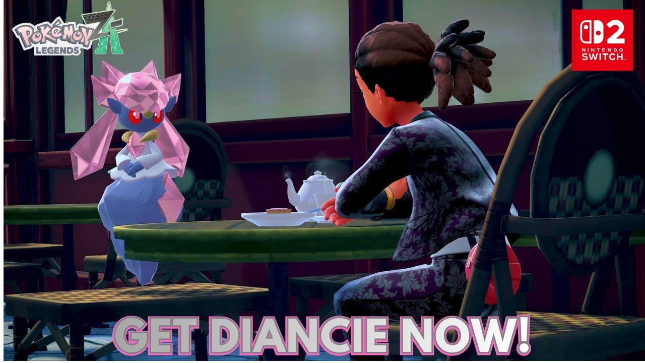 Step by Step Guide on How to get Diance Right Now! Pokemon Legends ZA ...