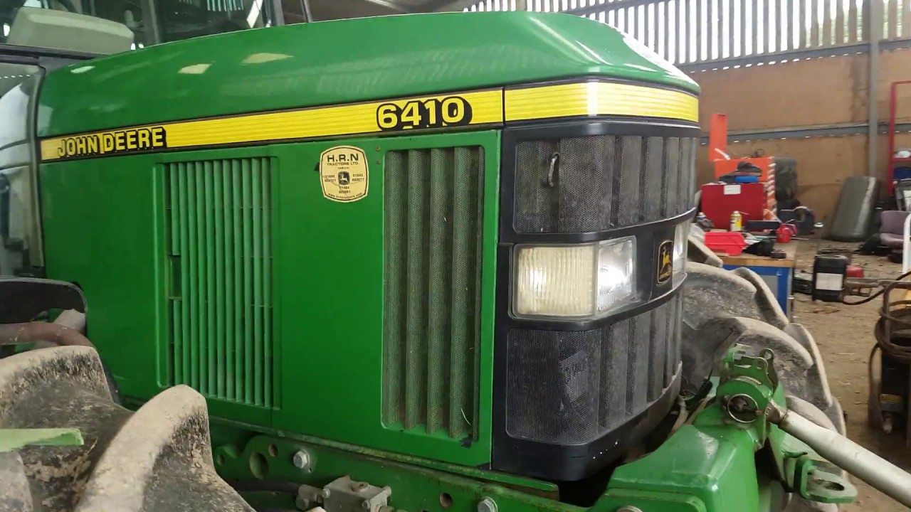 John Deere 6410 Farm Tractor Internal and External Video View - YouTube