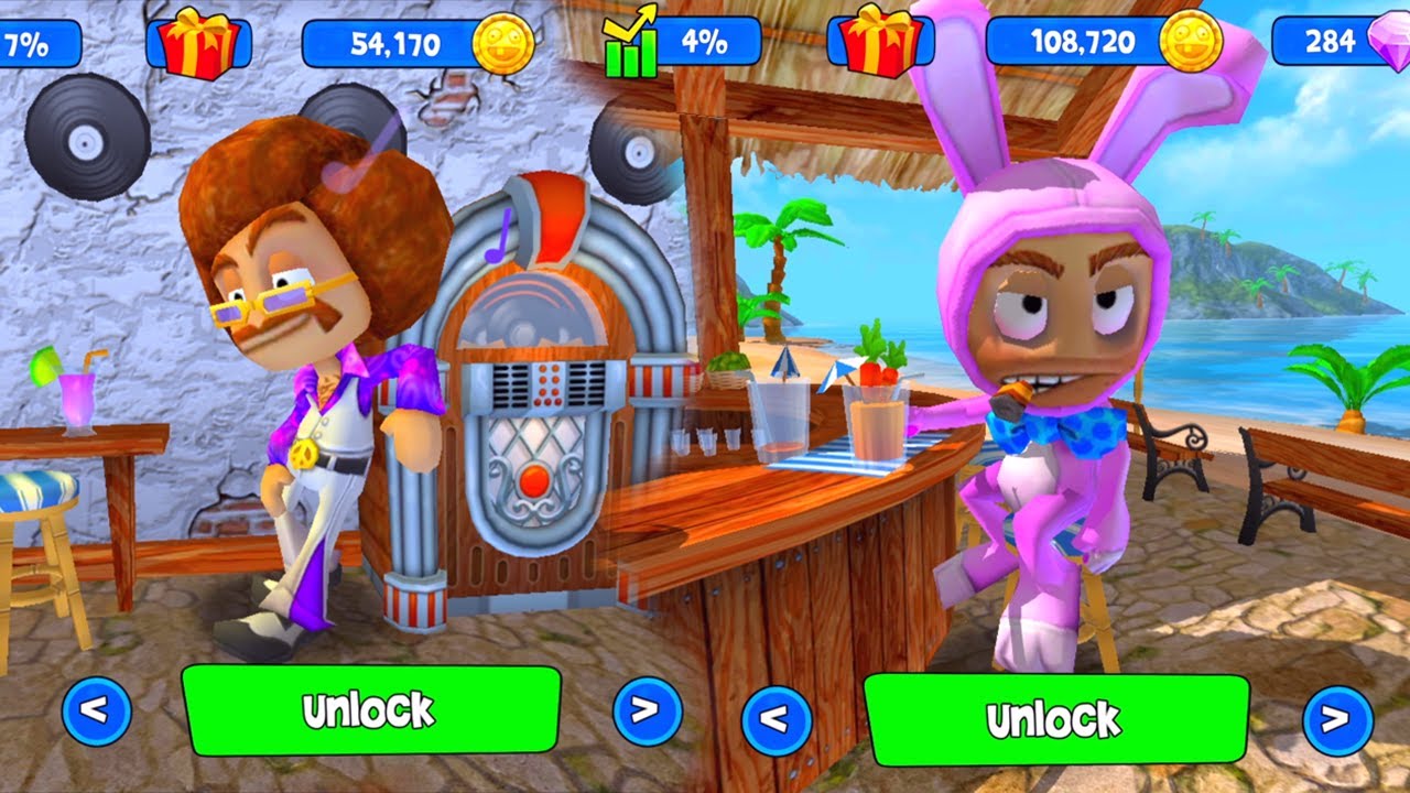 Disco Jimmy and Bunny | Beach Buggy Racing 2014 - YouTube