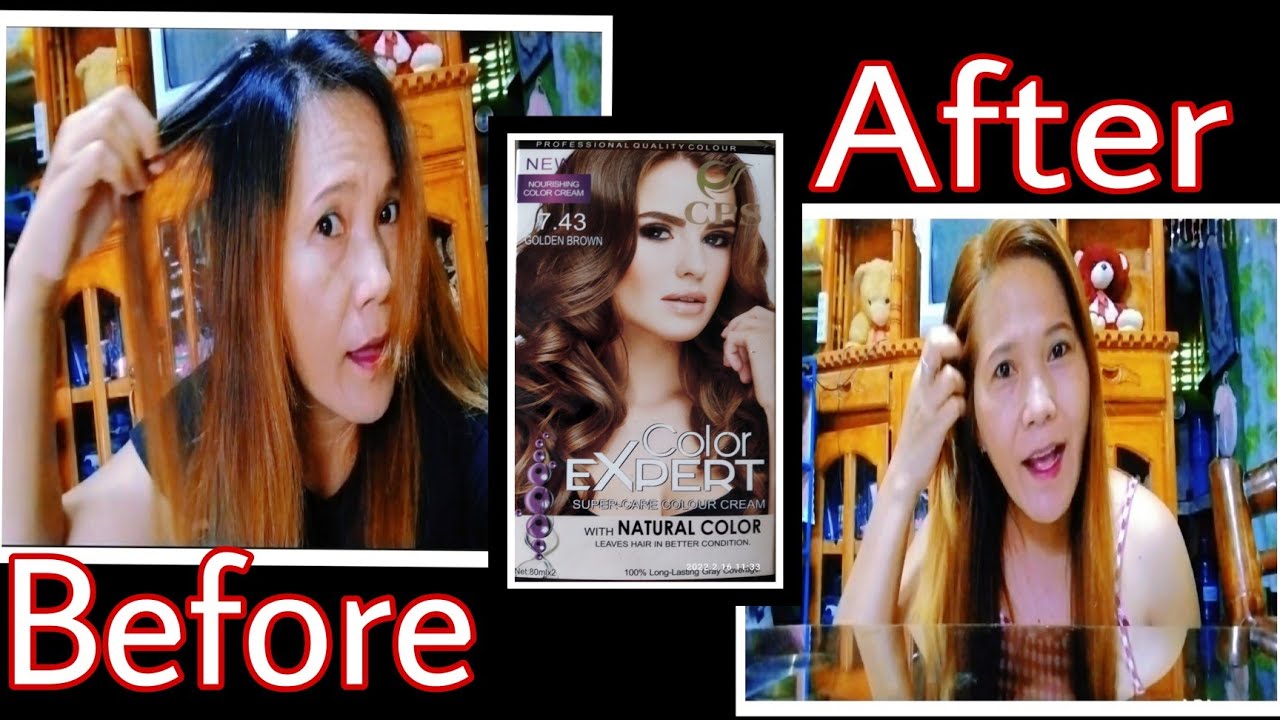 HAIR COLOR is the BEST for NANAY|Nanay gen - YouTube