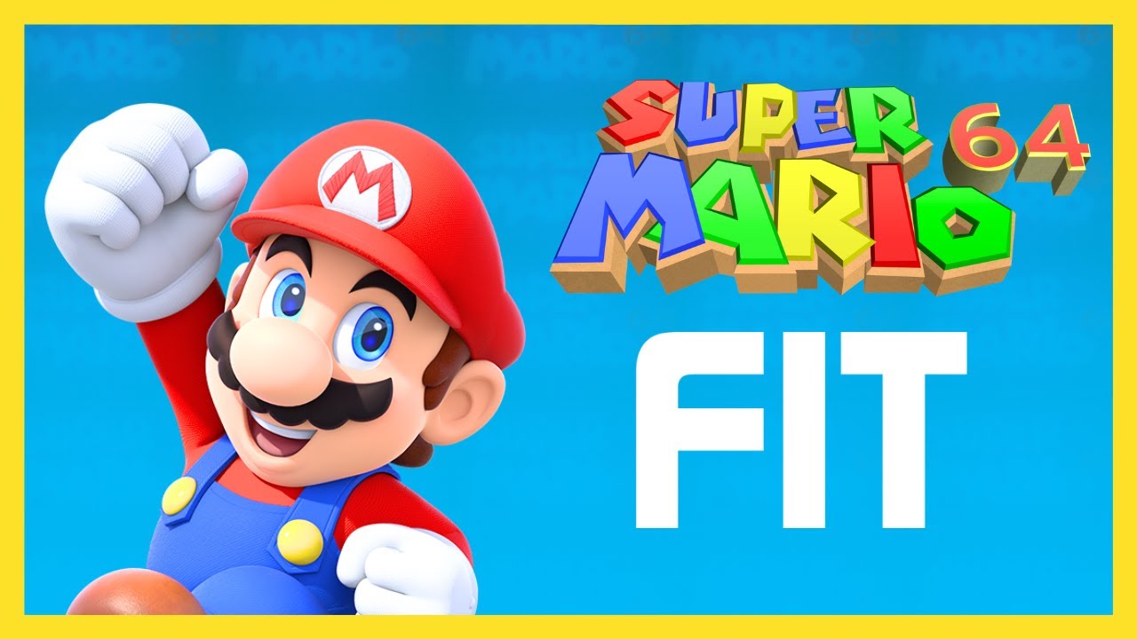 Super Mario 64: THE ULTIMATE FITNESS CHALLENGE - YouTube