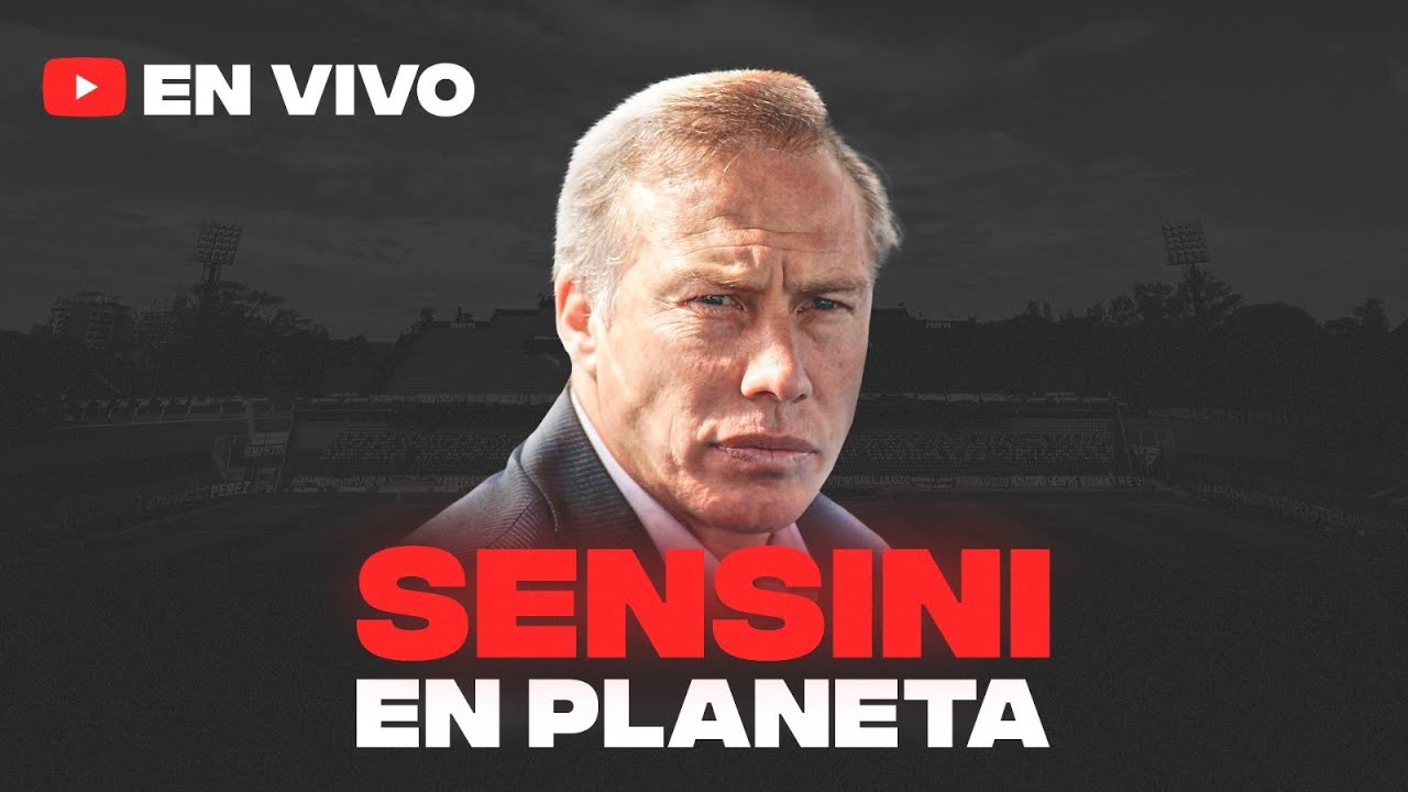 ROBERTO SENSINI en PLANETA en STREAMING: 11/12/2025 - YouTube