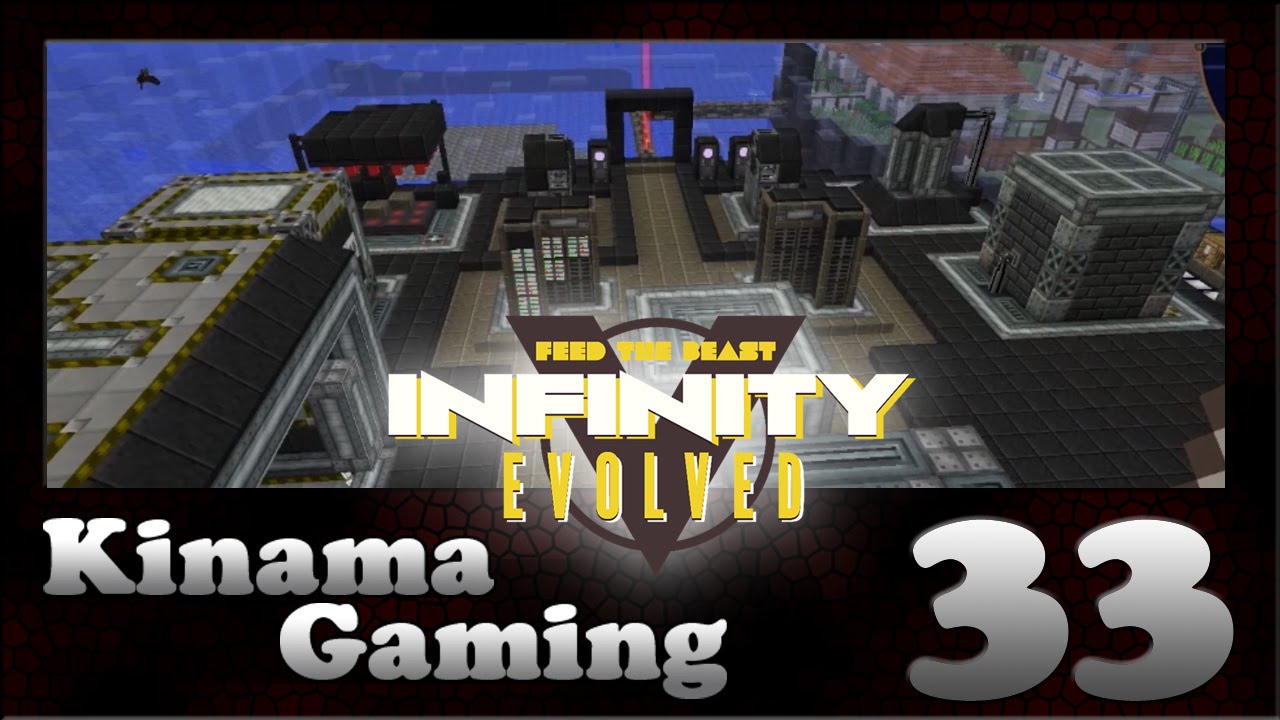 V4Variety FTB Infinity Evolved Expert Mode - 33 - Base Overhaul - YouTube