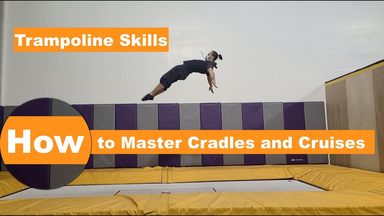 Teeterboard skills: Trampoline Progressions, Cruise and Cradle - YouTube
