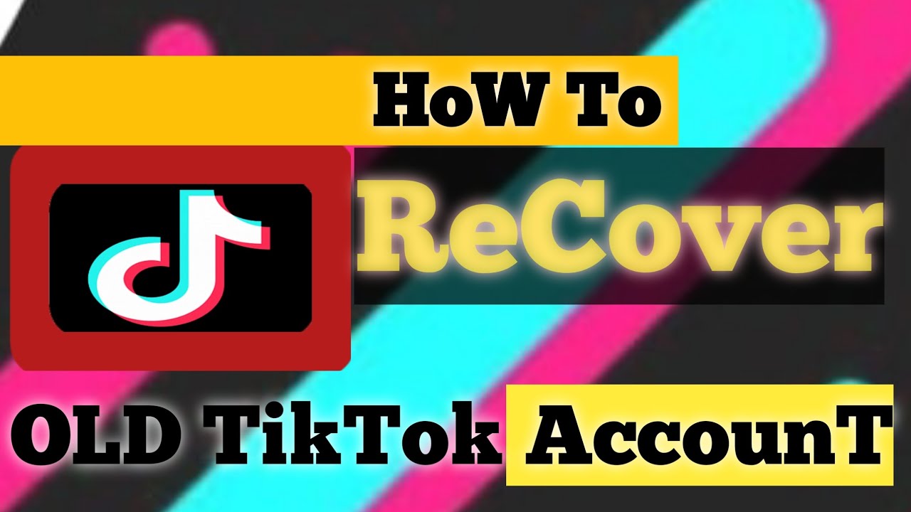 || How To ReCover TikTok AccounT || #ETP - YouTube