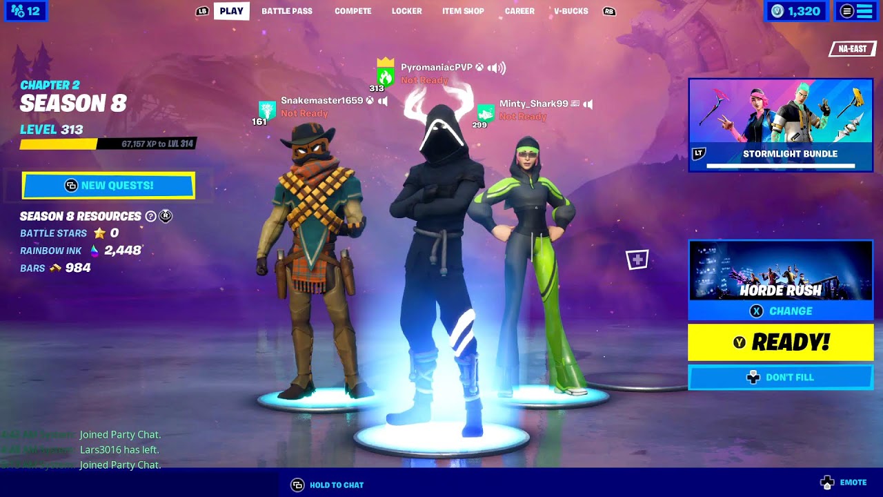 pyro playing fortnite w/ shark - YouTube