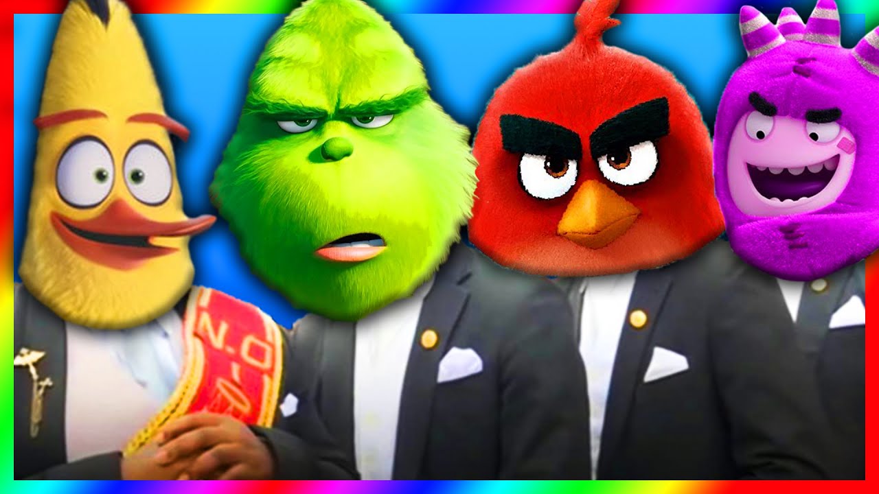 The Grinch & Angry Birds & ODDBODS - Coffin Dance Song (COVER) - YouTube