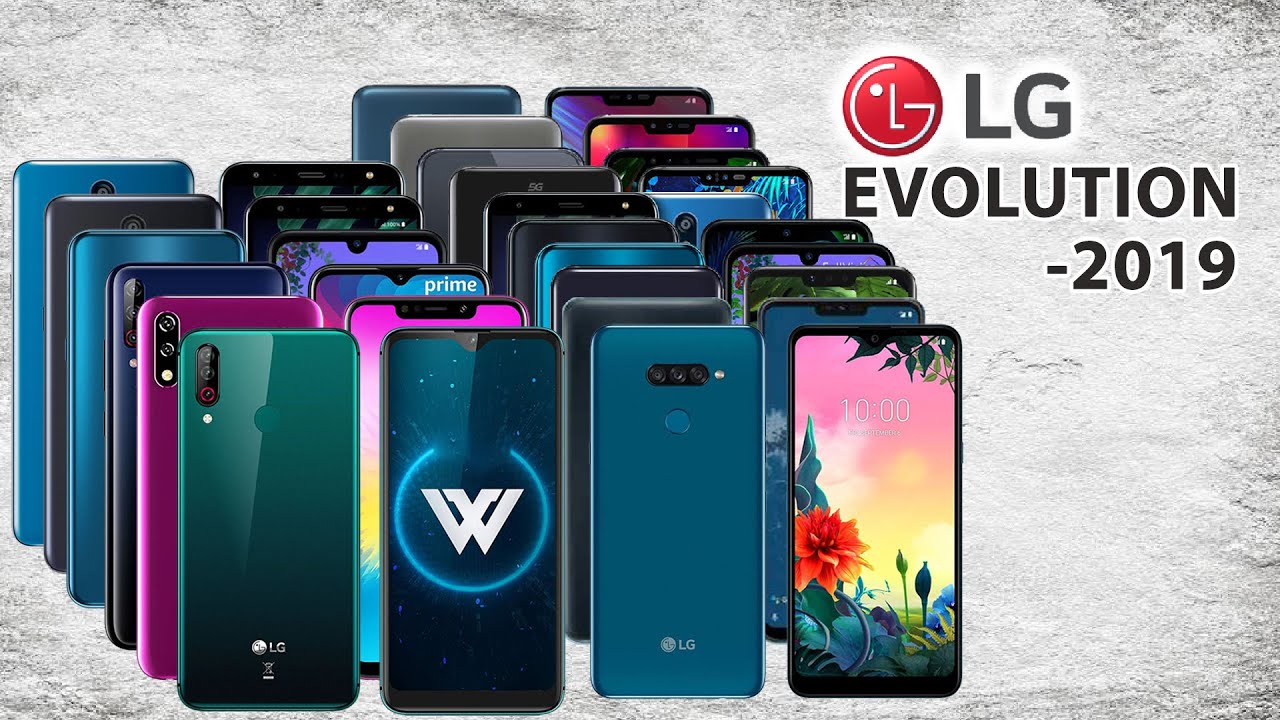 LG Mobiles Evolution in 2019 | Complete Models Jan-Dec 2019 - YouTube