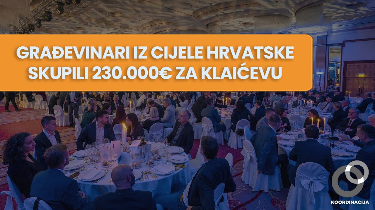 Građevinari iz cijele Hrvatske pokazali veliko srce - YouTube