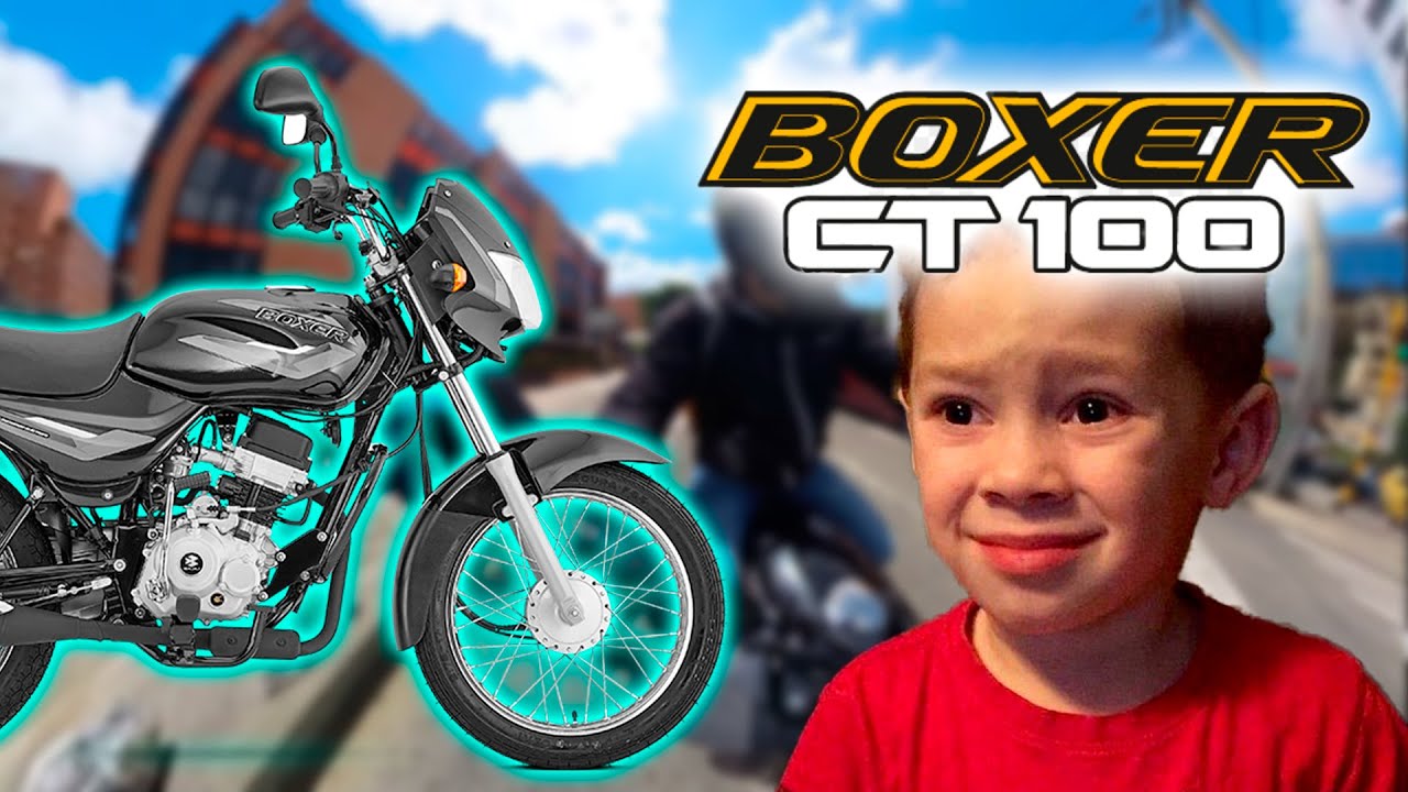 Esperaba MUCHO MAS de la BOXER CT 100 de BAJAJ. Aunque para TRABAJAR ES ...