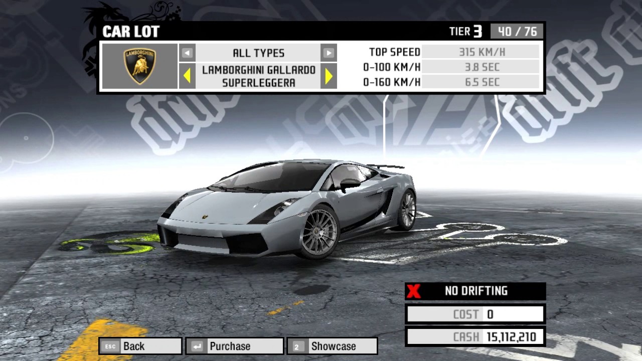 NFS Pro Street All Cars | Need For Speed Pro Street All Cars - YouTube