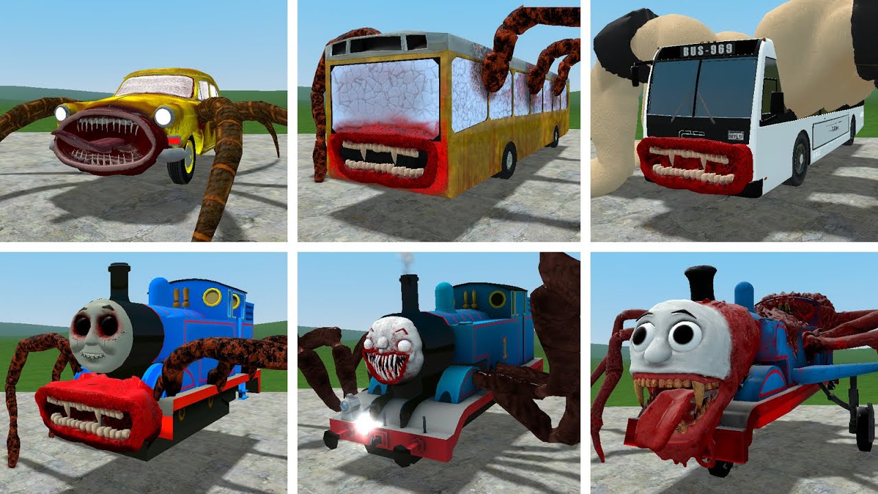 EVERYTHING TURNED INTO MONSTERS: INFECTED SKY, BUS EATER, INFECTED SKY ...