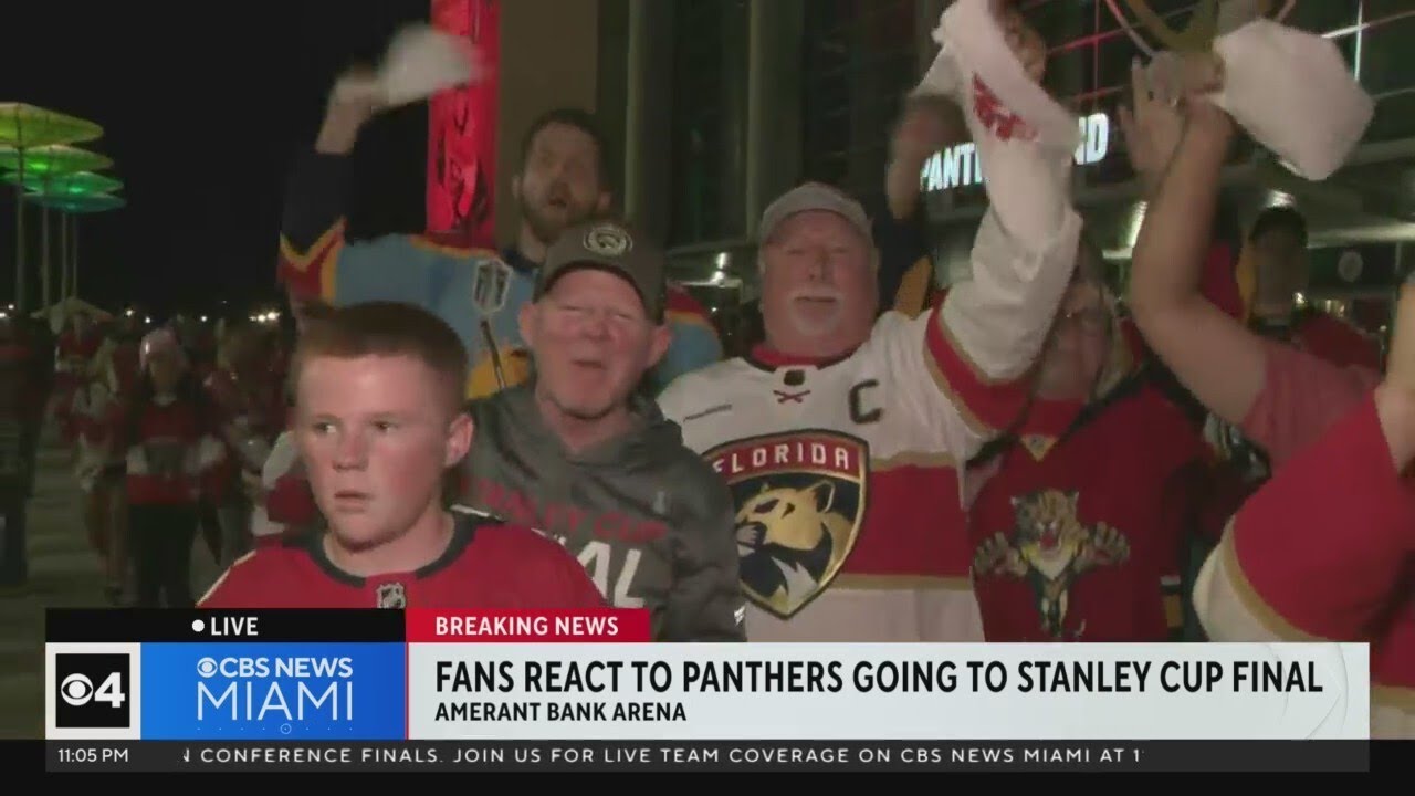 Fans fired up about Florida Panthers going back to Stanley Cup Final ...