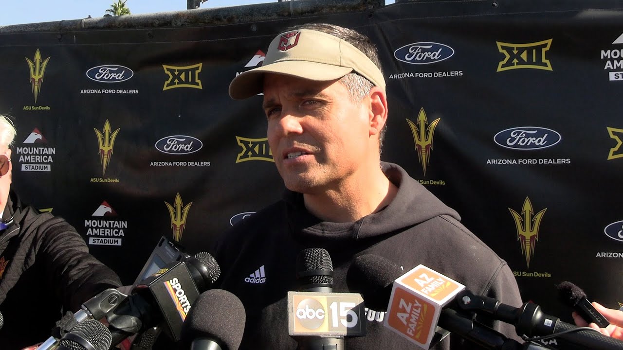 ASU DC Brian Ward ahead of Big 12 Championship against Iowa State (12 ...