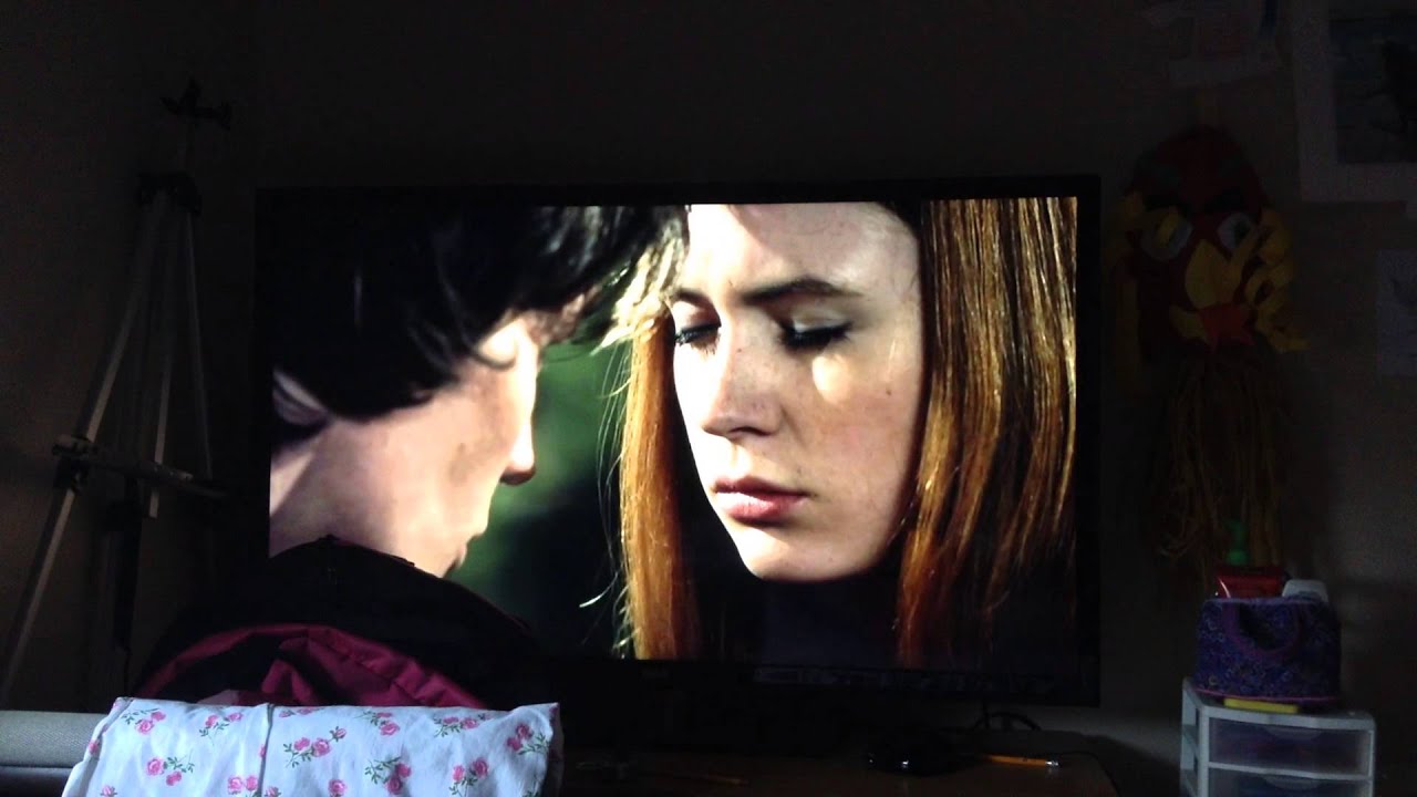 Doctor Who - Flesh and Stone: The Doctor kisses Amy on the forehead ...