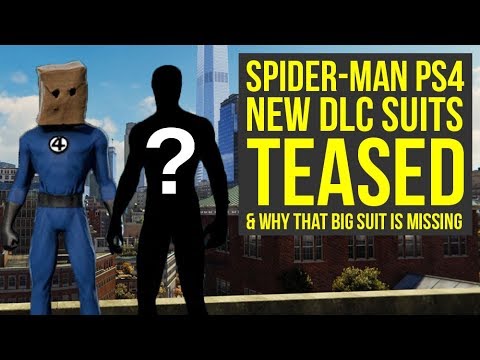 Spider Man DLC Suits TEASED & Why That Big Suit Is Missing (Spiderman ...