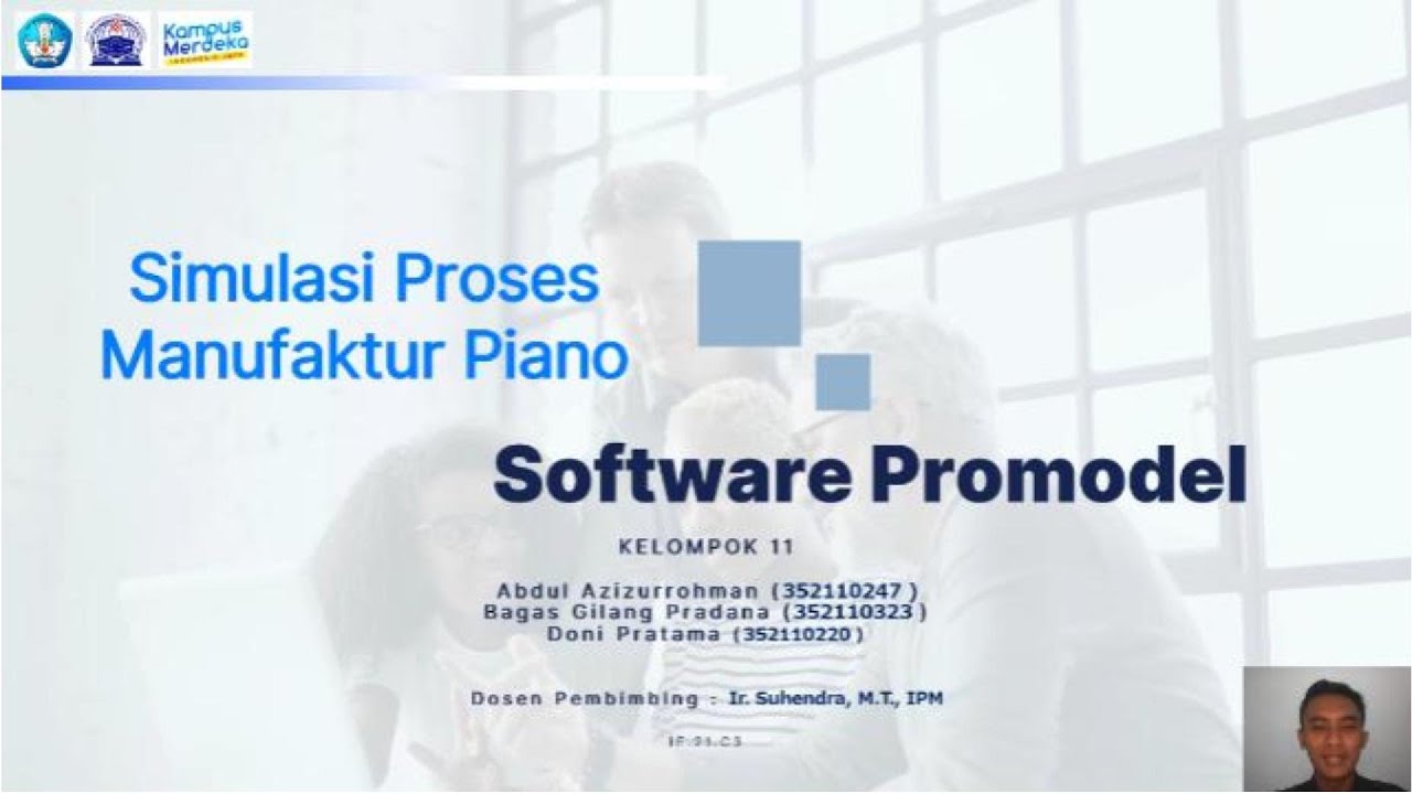 Simulasi Proses Manufaktur Software Promodel - YouTube