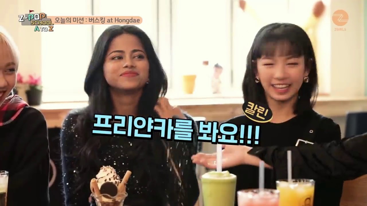 Z-Girls Priyanka Moments in Z-POP Dream School! || Teamprips - YouTube