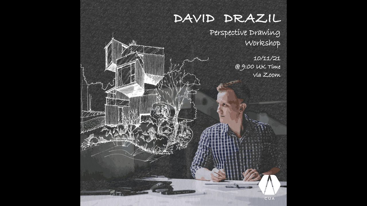 DAVID DRAZIL - Perspective Drawing Workshop - YouTube