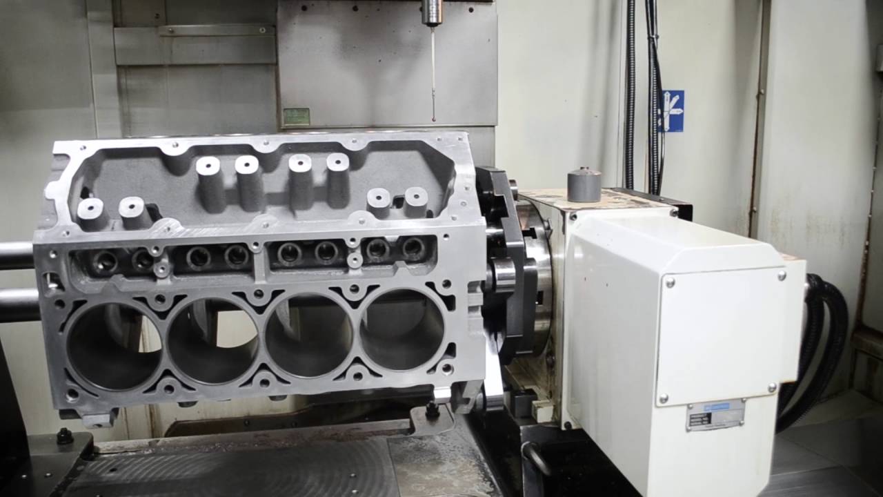 Centroid B4250 4-axis CNC Machine - YouTube