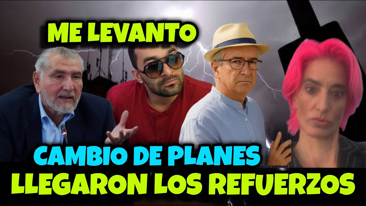 Me levanto: cambio de planes. llegaron los refuerzos. - YouTube