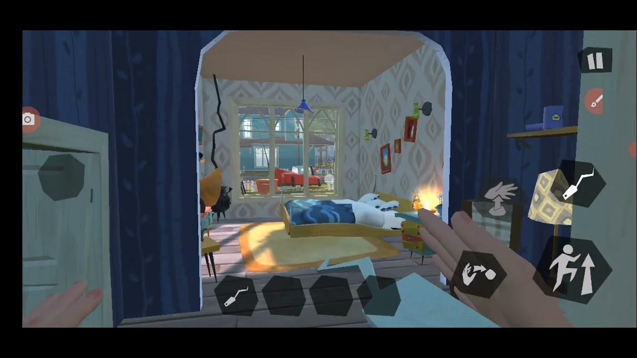how to play hello neighbor on phone - YouTube