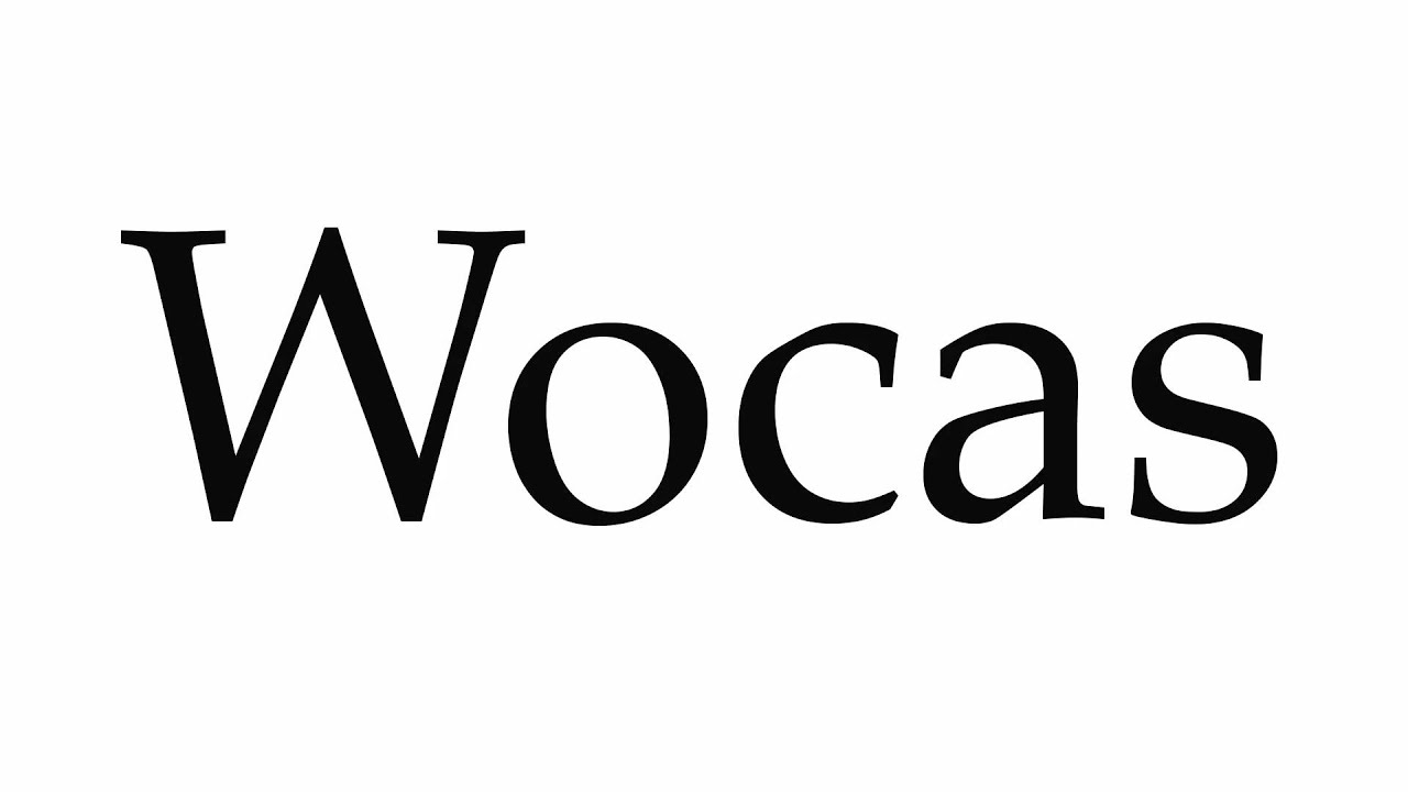 How to Pronounce Wocas - YouTube