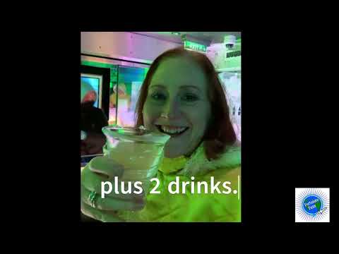 Norwegian Breakaway - Skyy Vodka Ice Room - YouTube