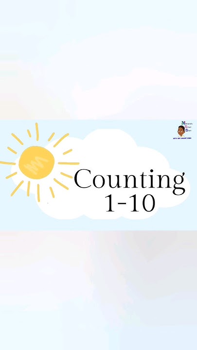 Counting Fun Numbers 1 to 10 Learning to Count | Nathaniel's Smart ...