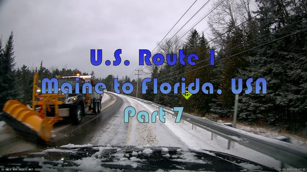 U.S. Route 1, Maine to Florida - Complete Road Trip, Part 7 - YouTube