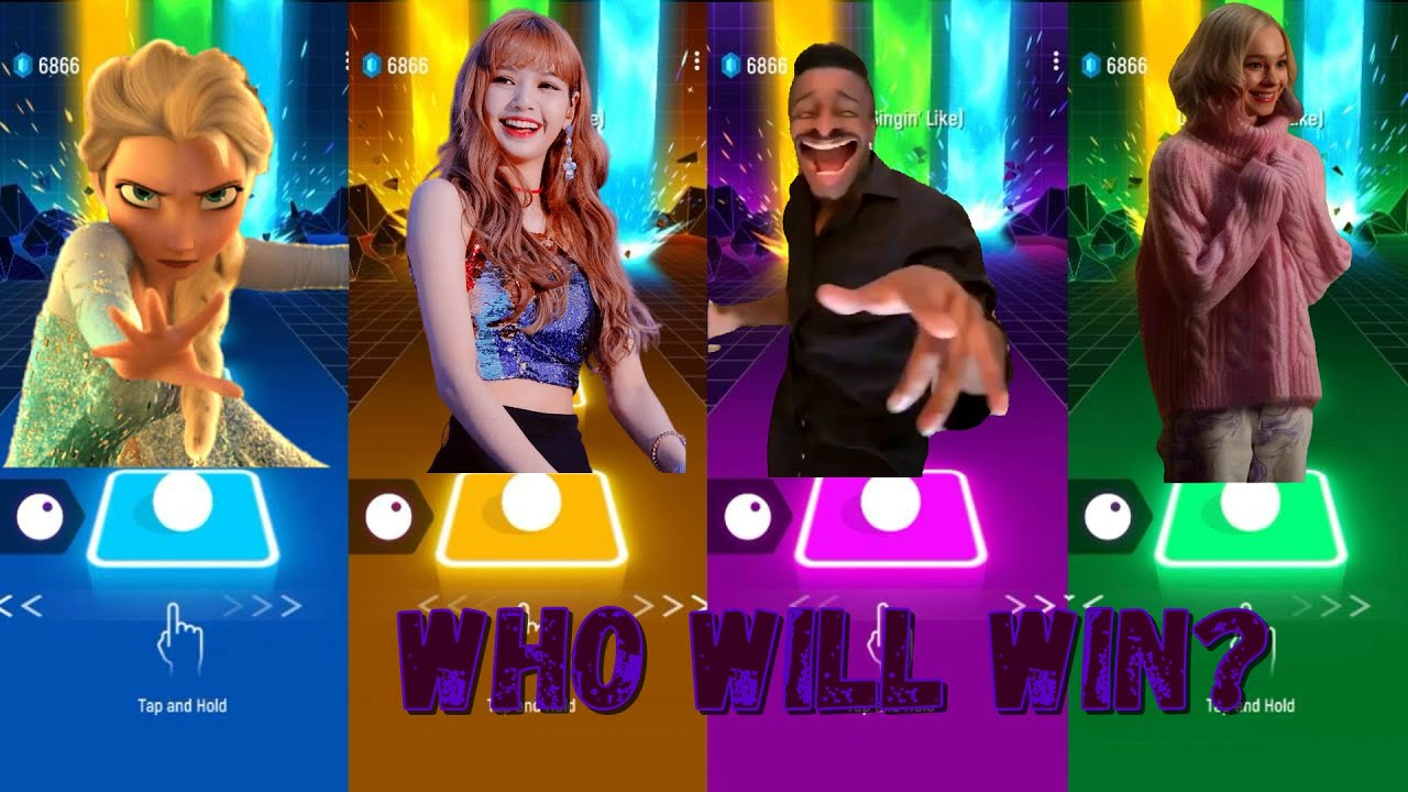 Elsa Frozen vs Lisa vs That one guy skibidi vs Enid/Tiles hop - YouTube