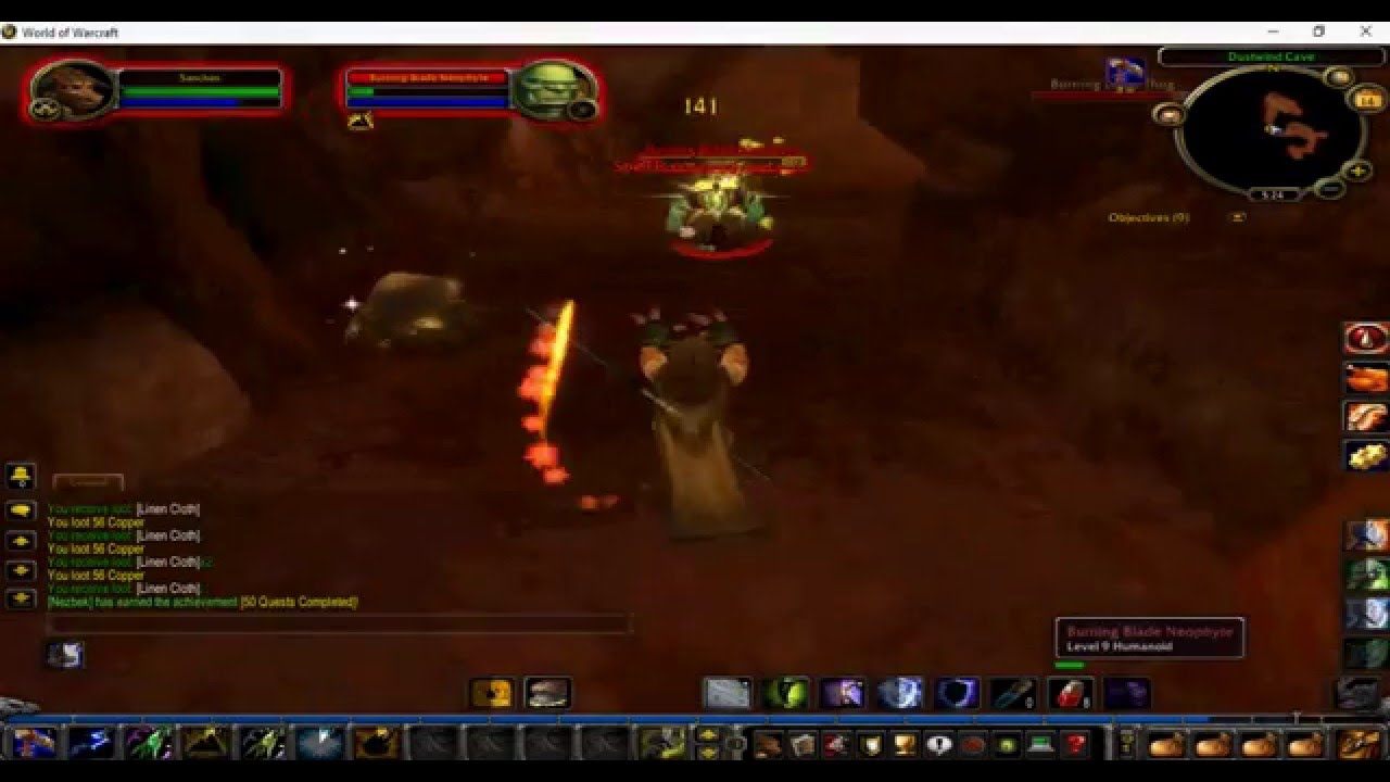 Call of fire - part 2 - reagent pouch - YouTube