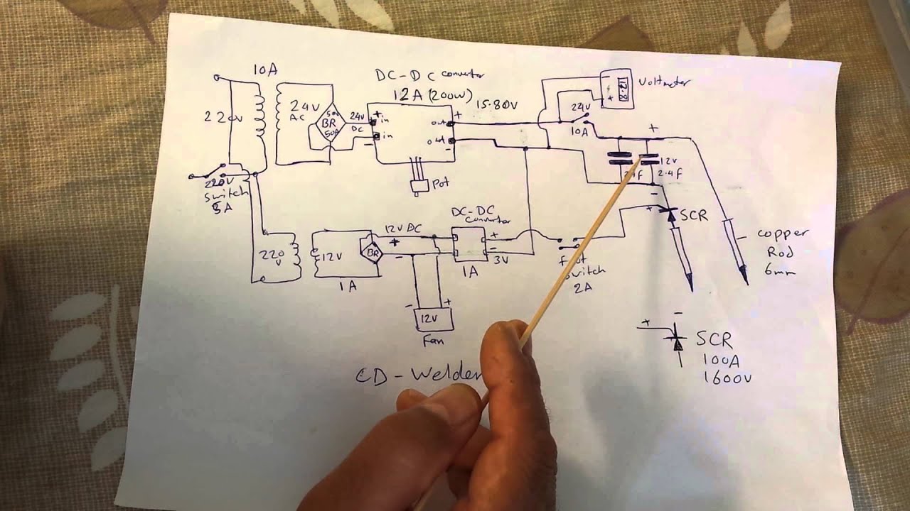 That's how I build my CD welder part 1 - YouTube