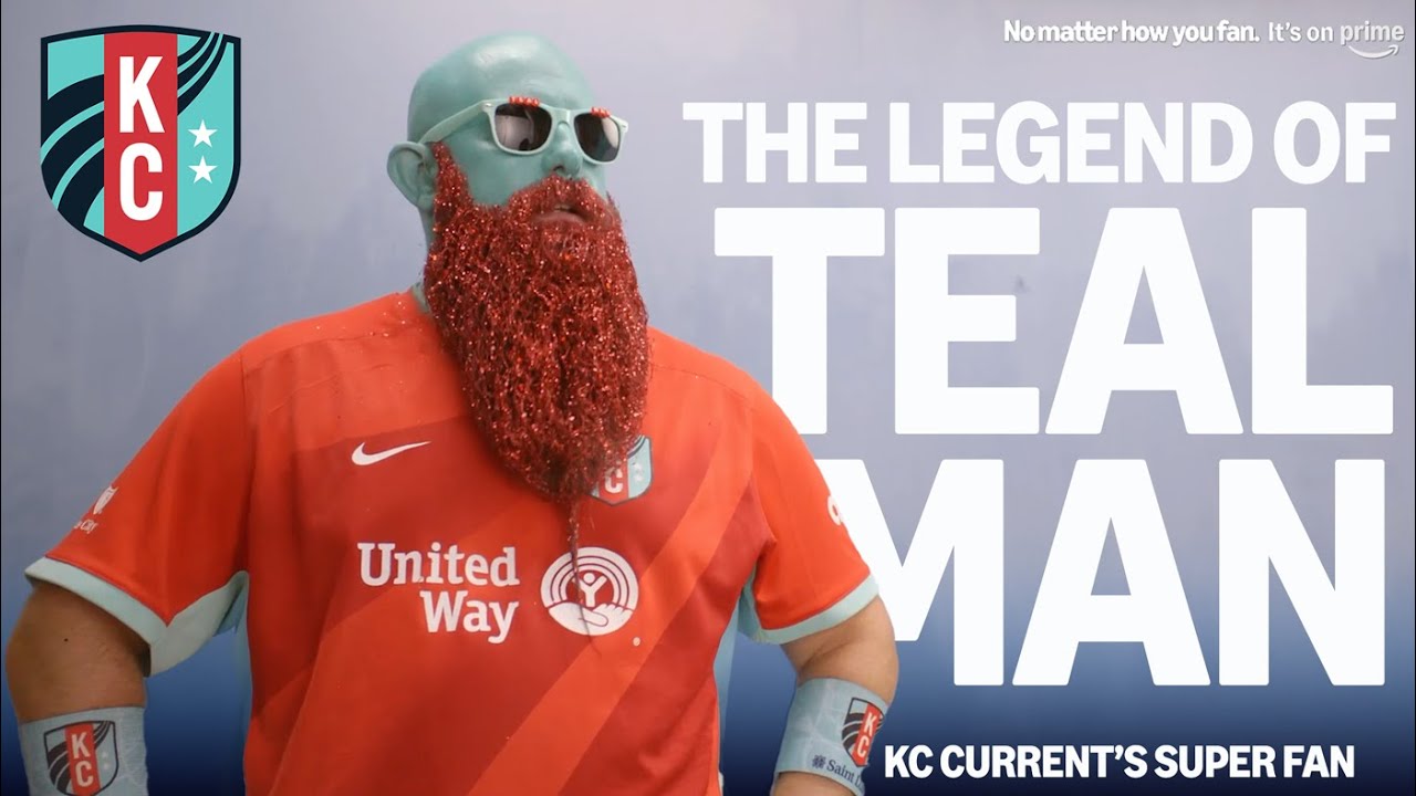 Inside the Exciting Life of KC Current Super Fan Teal Man | Prime Video ...