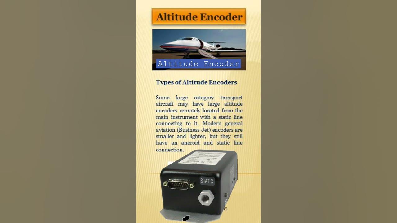 Altitude Encoder | Types of Altitude Encoders #shorts #encoding_altimeter - YouTube