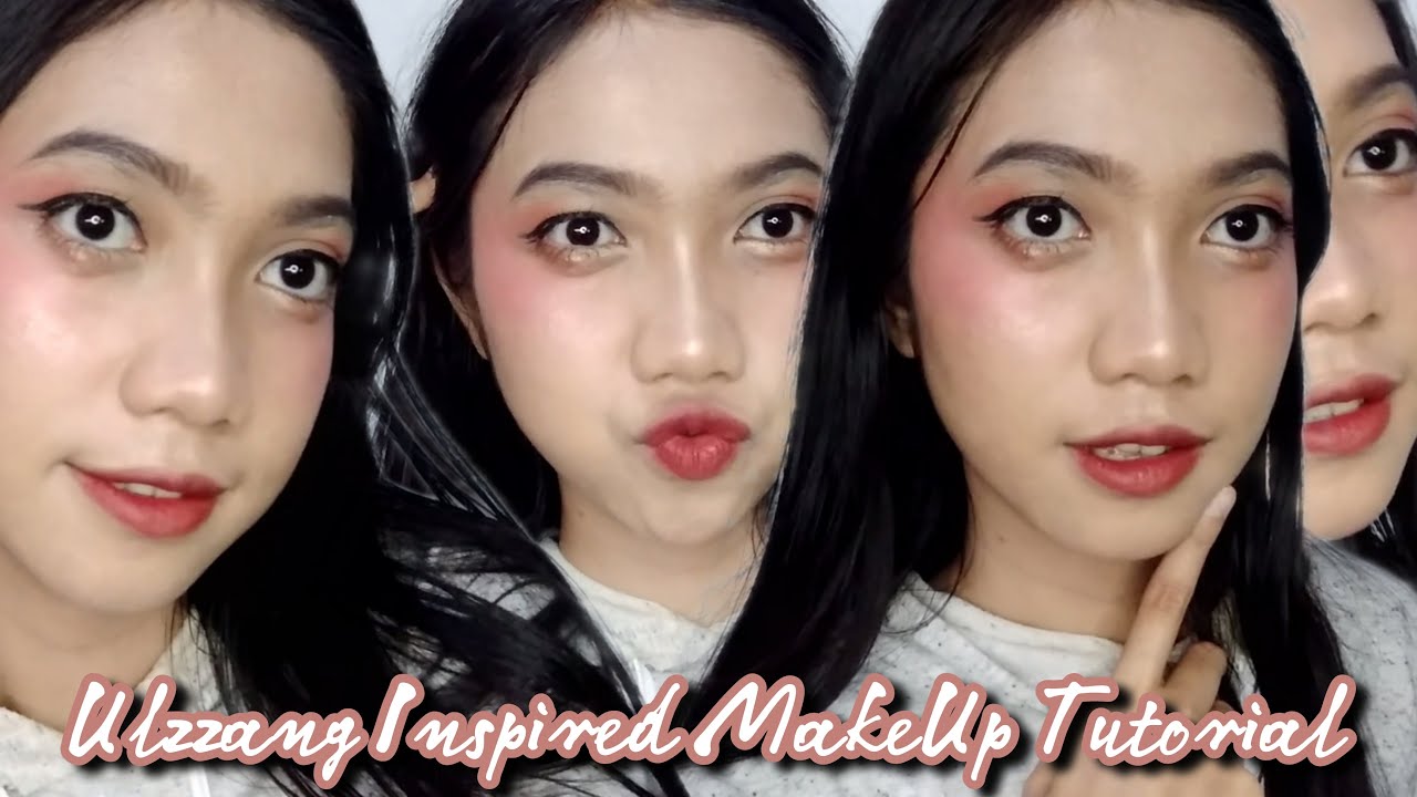 ULZZANG INSPIRED MAKEUP TUTORIAL || Simple makeup tutorial - YouTube