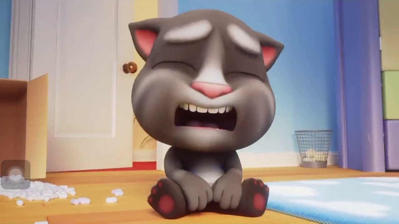 Talking tom Is crying 😭 - YouTube