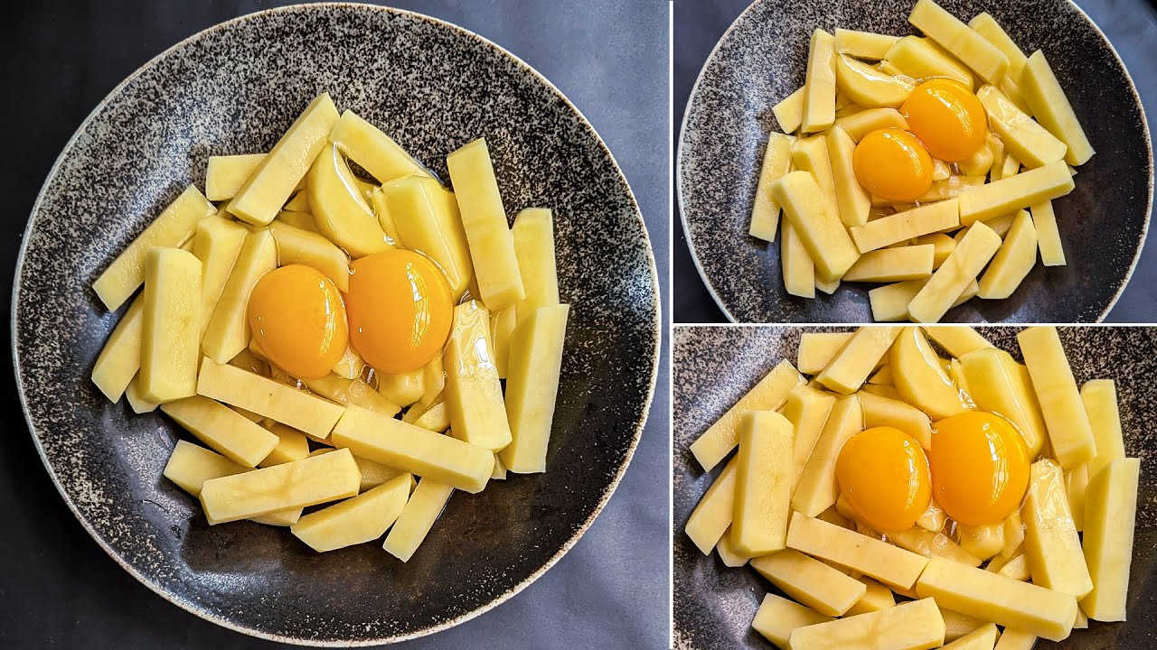 Just Chop 2 Potatoes & Add 2 Eggs | Simple Egg Potato Recipe ...