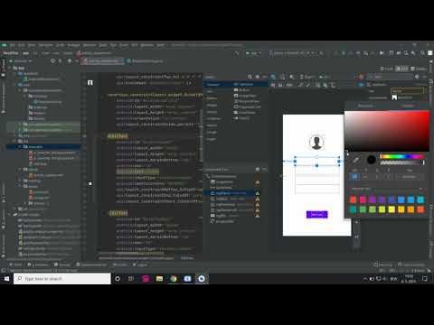 3. How to create login & register modern design|Android Studio|Java ...