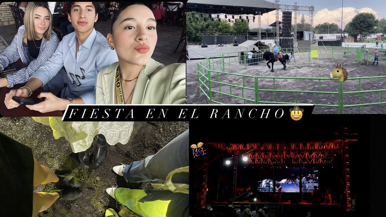 Fiesta en el rancho🤠/familia/animales/juegos - YouTube