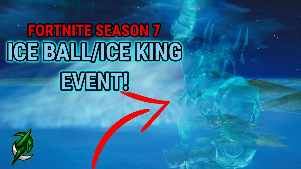 The New *ICE BALL/ICE KING EVENT*! - Fortnite - YouTube